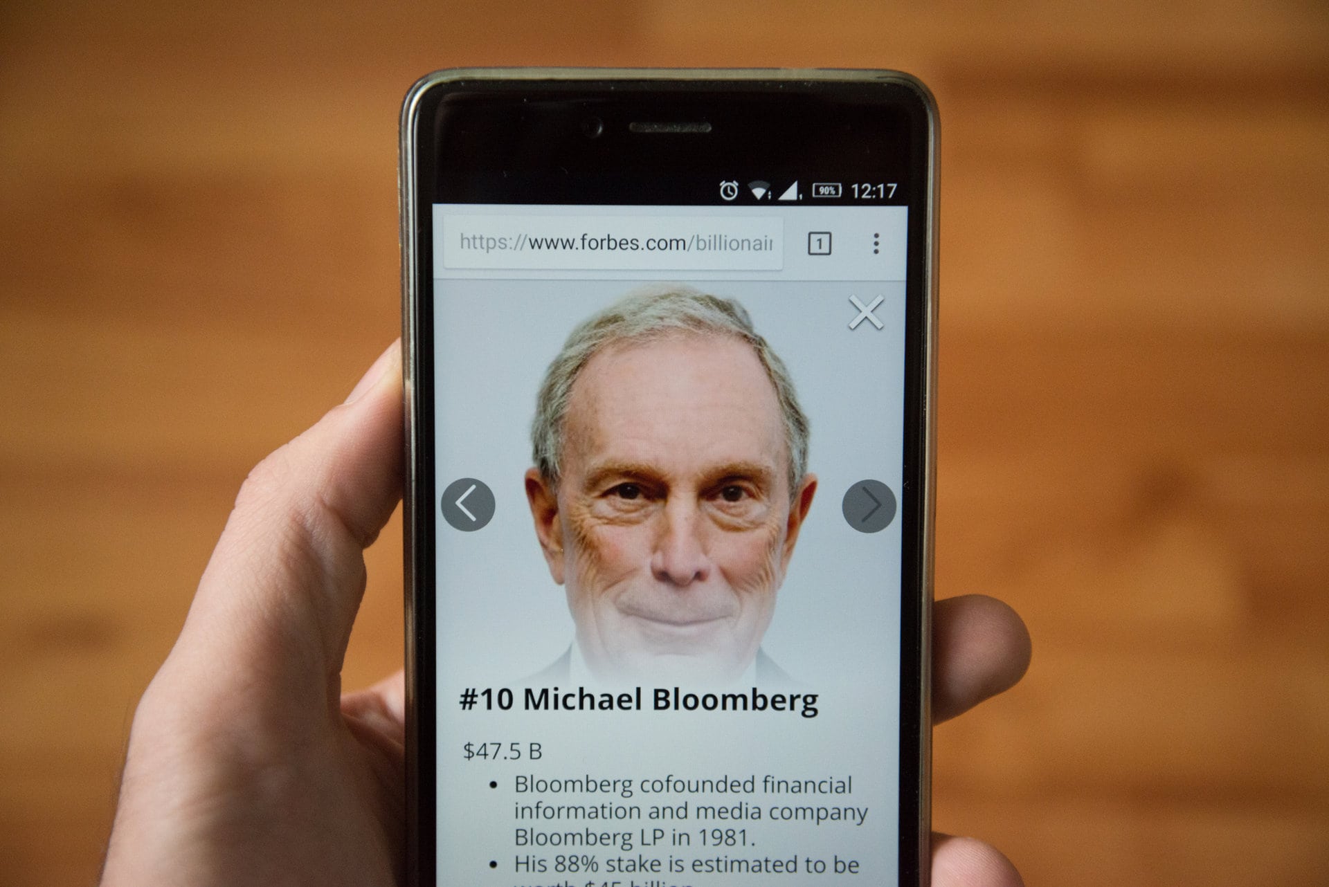 Michael Bloomberg's Net Worth and Billionaire Story